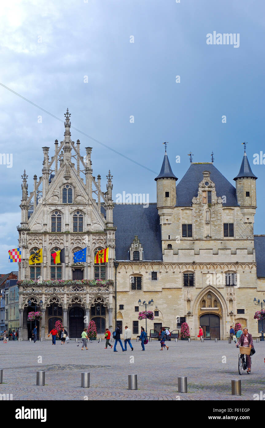 Stadhuis (Town Hall) and Palace of the Great Council in the Grote Markt ...