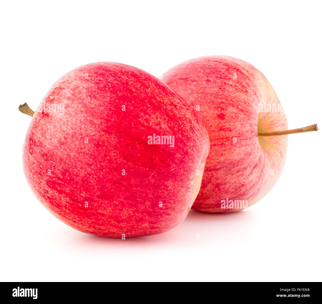 Red apple isolated on white background cutout Stock Photo - Alamy