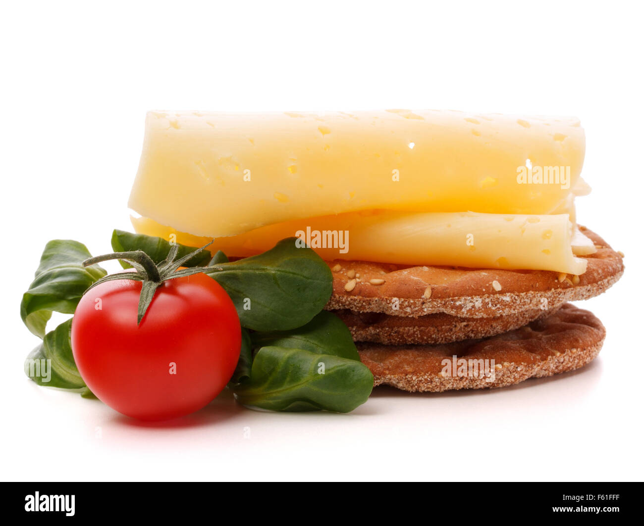 Cheese sandwich isolated on white background cutout Stock Photo - Alamy