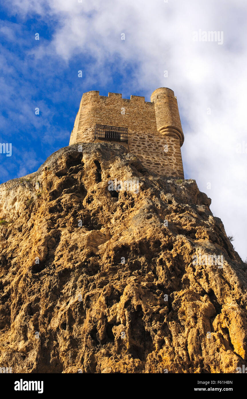 Castle of Frias. Frias. Burgos, Castilla-Leon. Spain Stock Photo - Alamy
