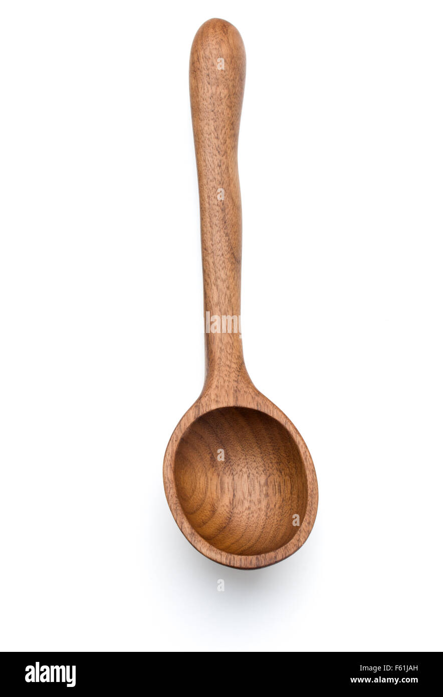 Carving wooden spoon isolated on white background cutout Stock Photo ...