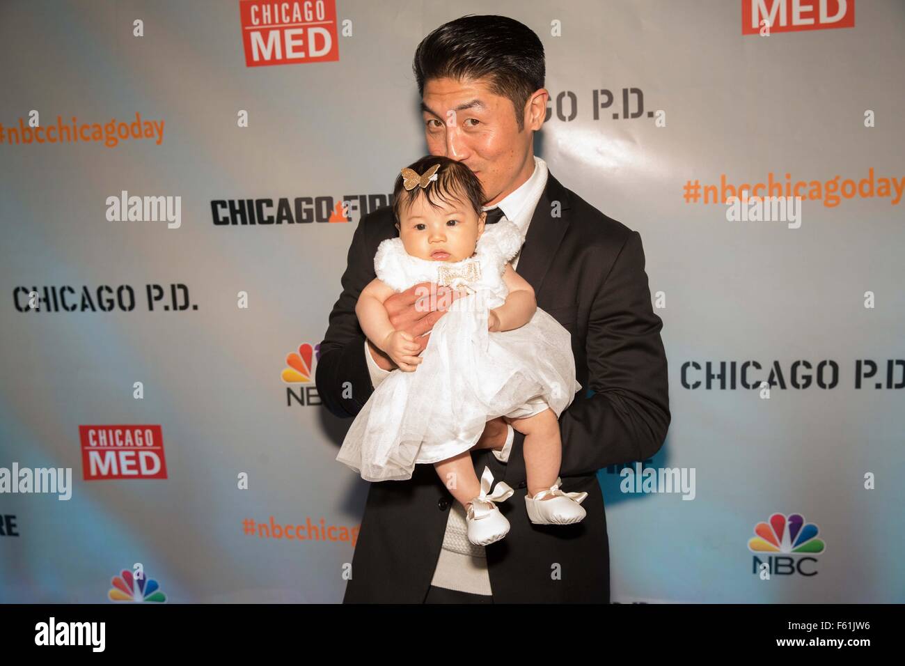 Chicago, Illinois, USA. 10th Nov, 2015. BRIAN TEE of''Chicago Med ...