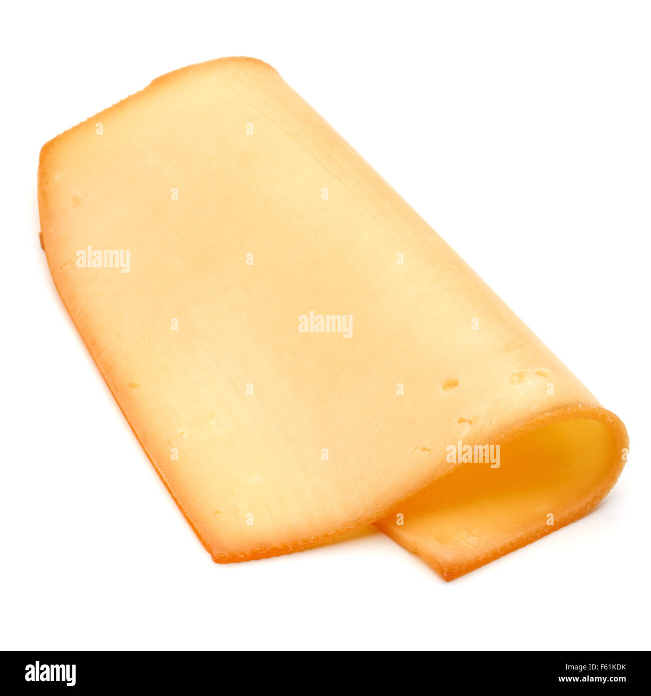 cheese slice isolated on white background cutout Stock Photo - Alamy