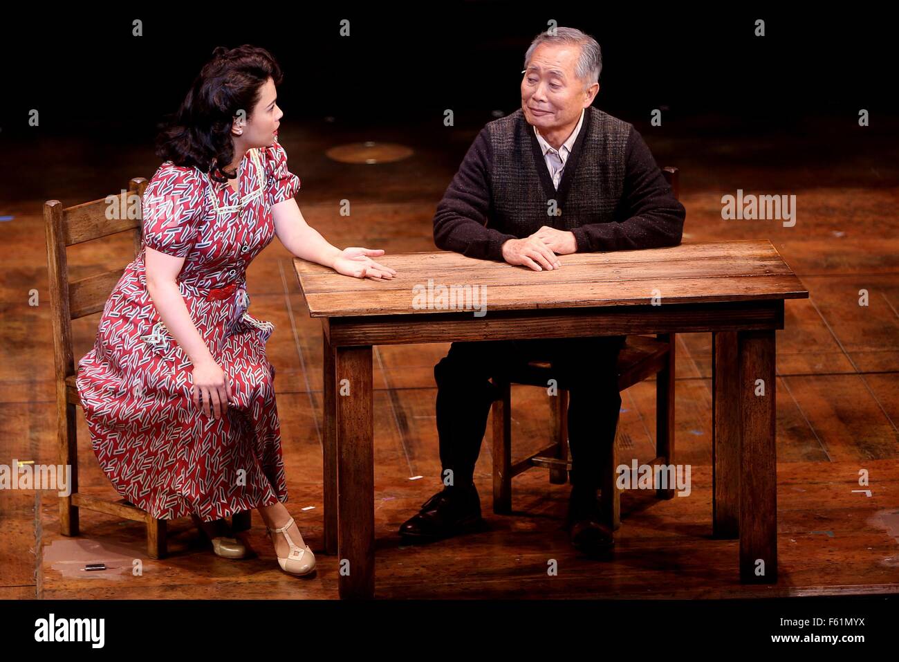 First Look at the Broadway musical Allegiance at the Longacre Theatre ...