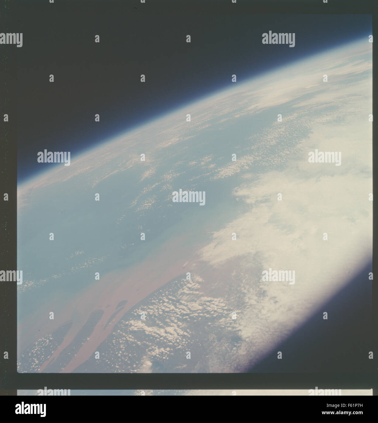 The Apollo 7 photographic archive contains unedited images from the ...