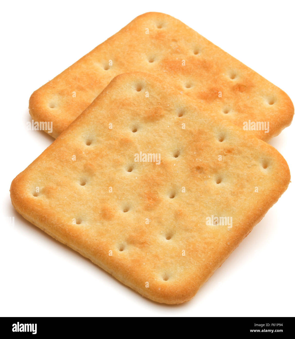 Dry cracker cookies isolated on white background cutout Stock Photo - Alamy