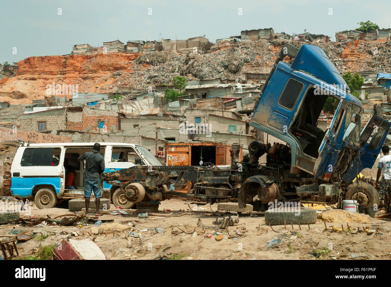 A suburb of Luanda, Angola Stock Photo - Alamy