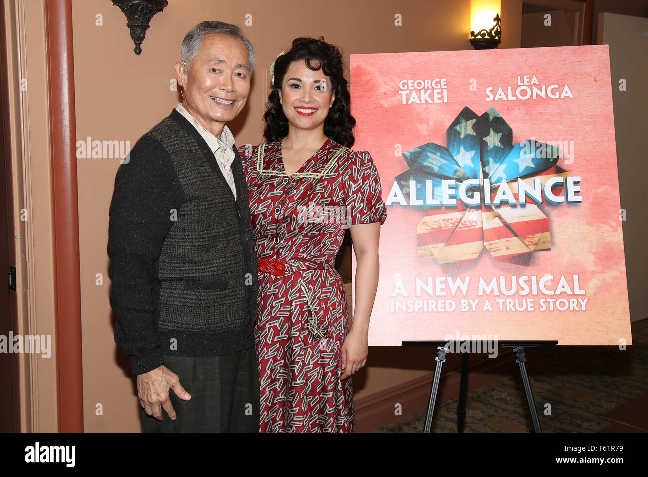 First Look at the Broadway musical Allegiance at the Longacre Theatre ...