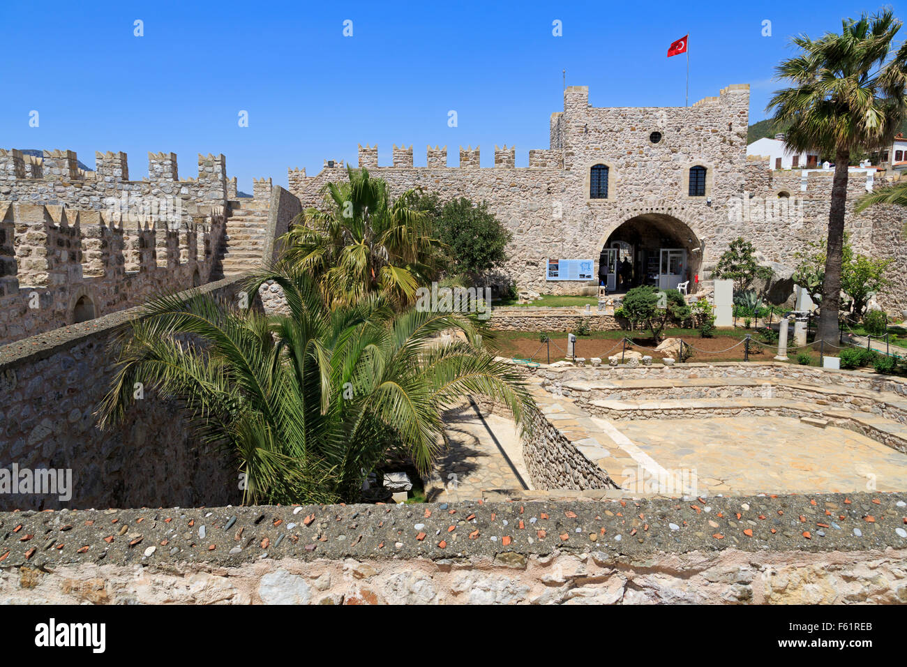 Marmaris turkey castle hi-res stock photography and images - Alamy