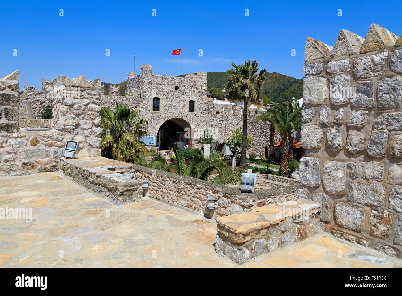 Marmaris Castle, Marmaris, Turkey Stock Photo - Alamy