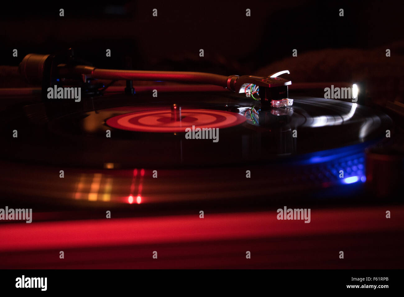 Music record player hi-res stock photography and images - Alamy