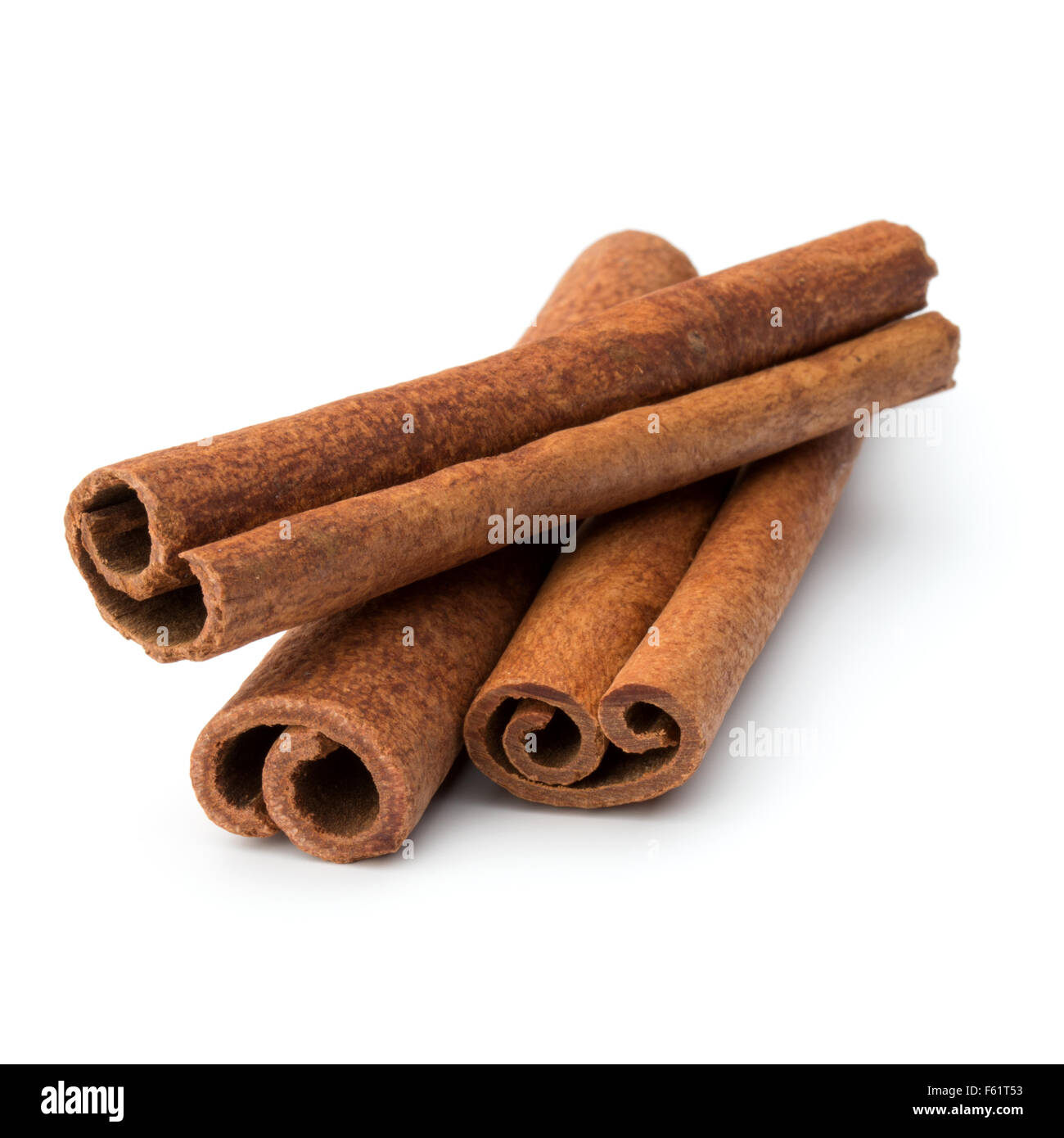 cinnamon stick spice isolated on white background closeup Stock Photo ...