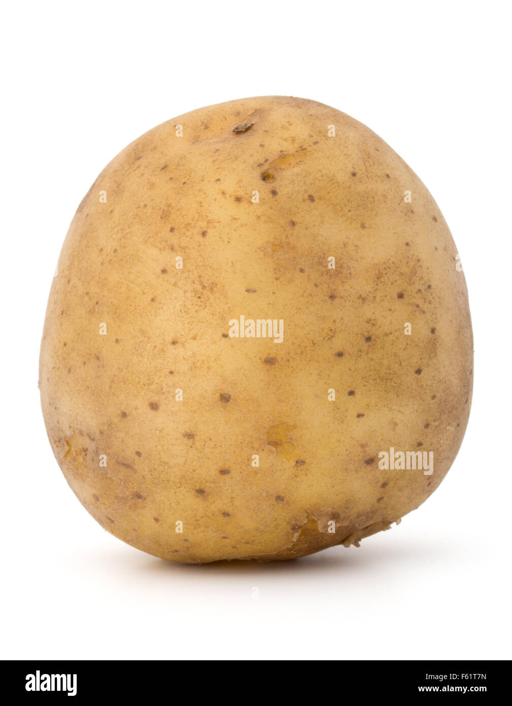 new potato tuber isolated on white background cutout Stock Photo - Alamy