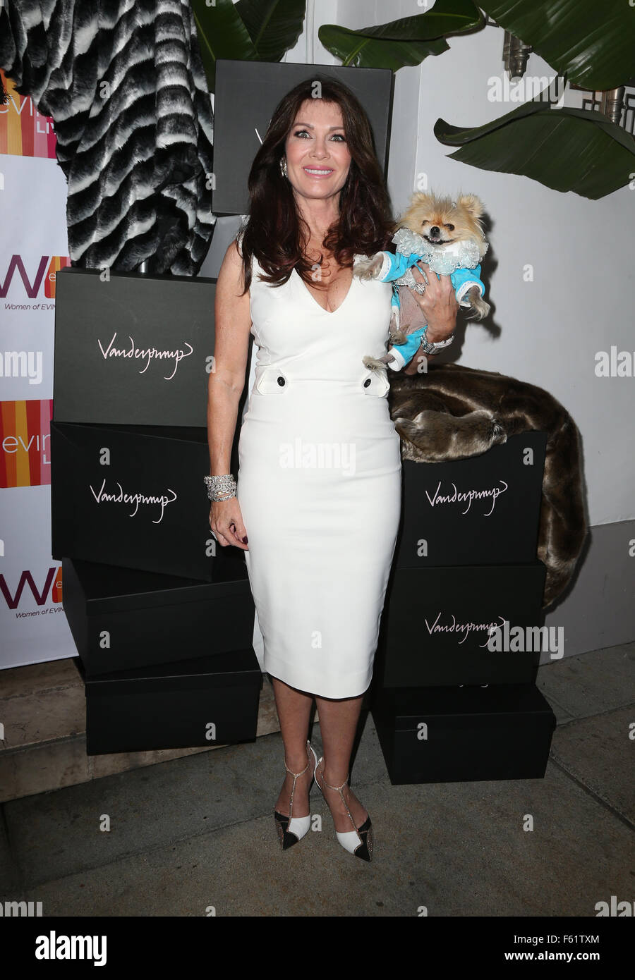 EVINE Live celebration at Villa Blanca Featuring: Lisa Vanderpump ...
