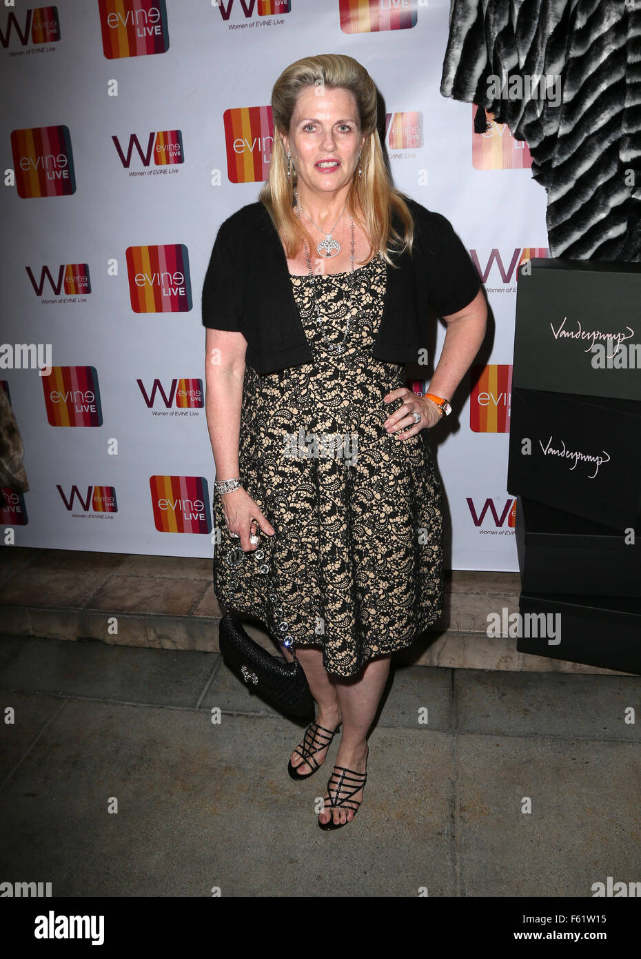 EVINE Live celebration at Villa Blanca Featuring: Nancy Davis Where ...