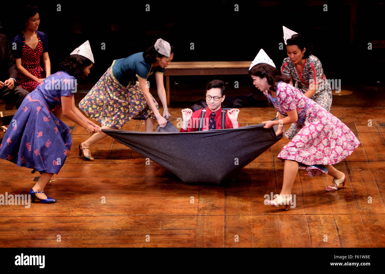 First Look at the Broadway musical Allegiance at the Longacre Theatre ...