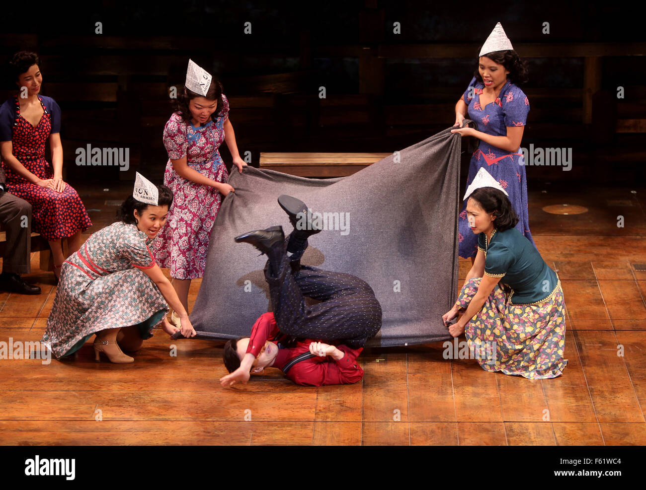 First Look at the Broadway musical Allegiance at the Longacre Theatre ...