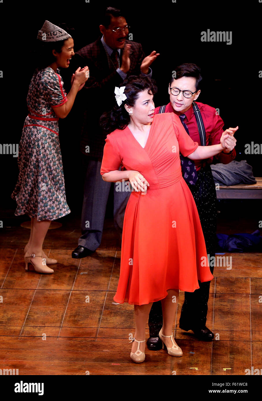 First Look at the Broadway musical Allegiance at the Longacre Theatre ...