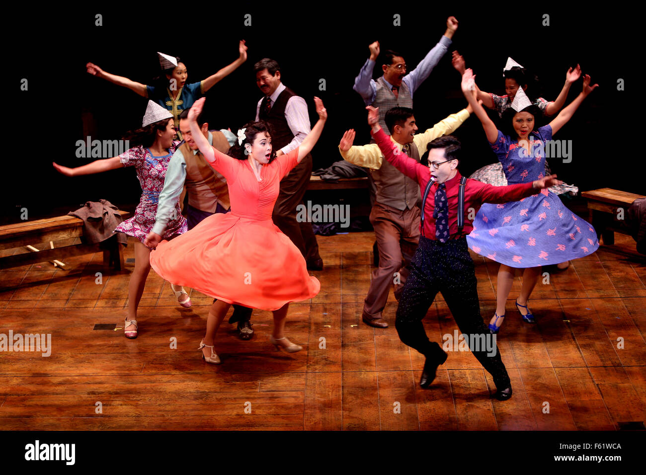 First Look at the Broadway musical Allegiance at the Longacre Theatre ...