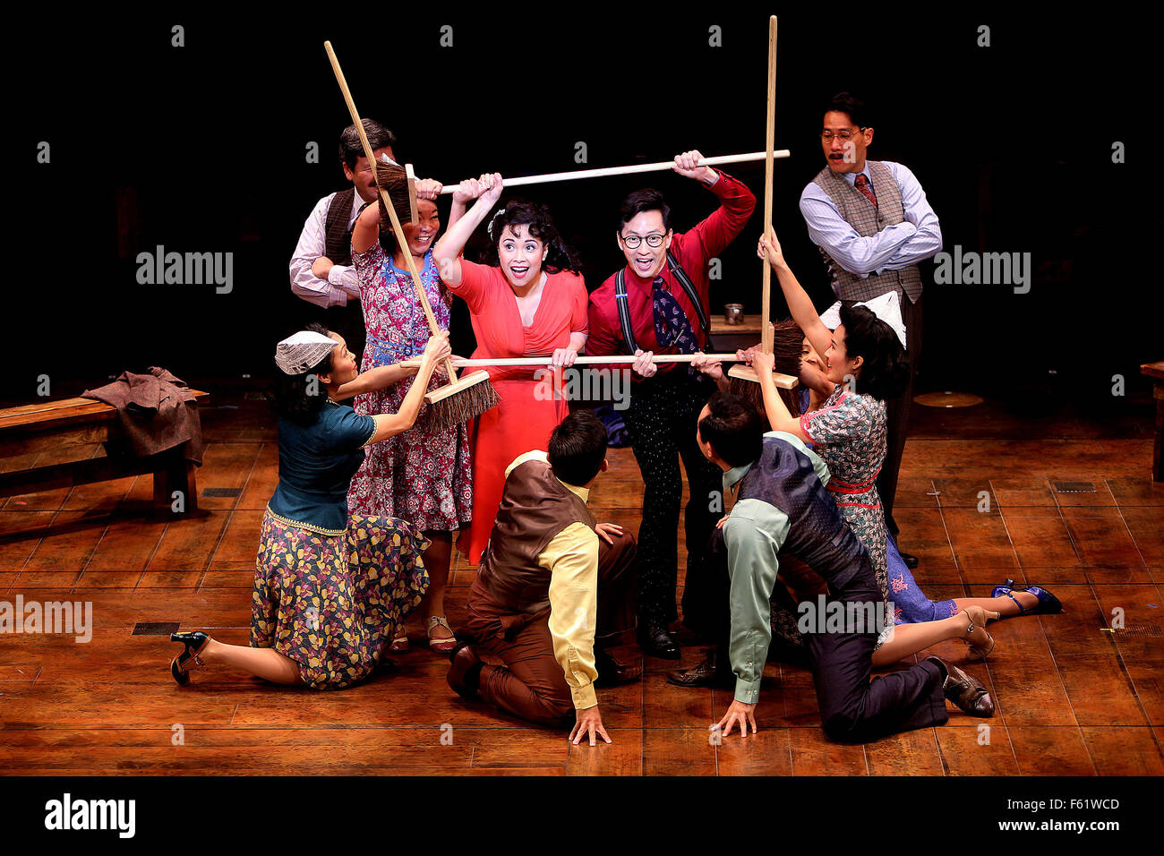 First Look at the Broadway musical Allegiance at the Longacre Theatre ...