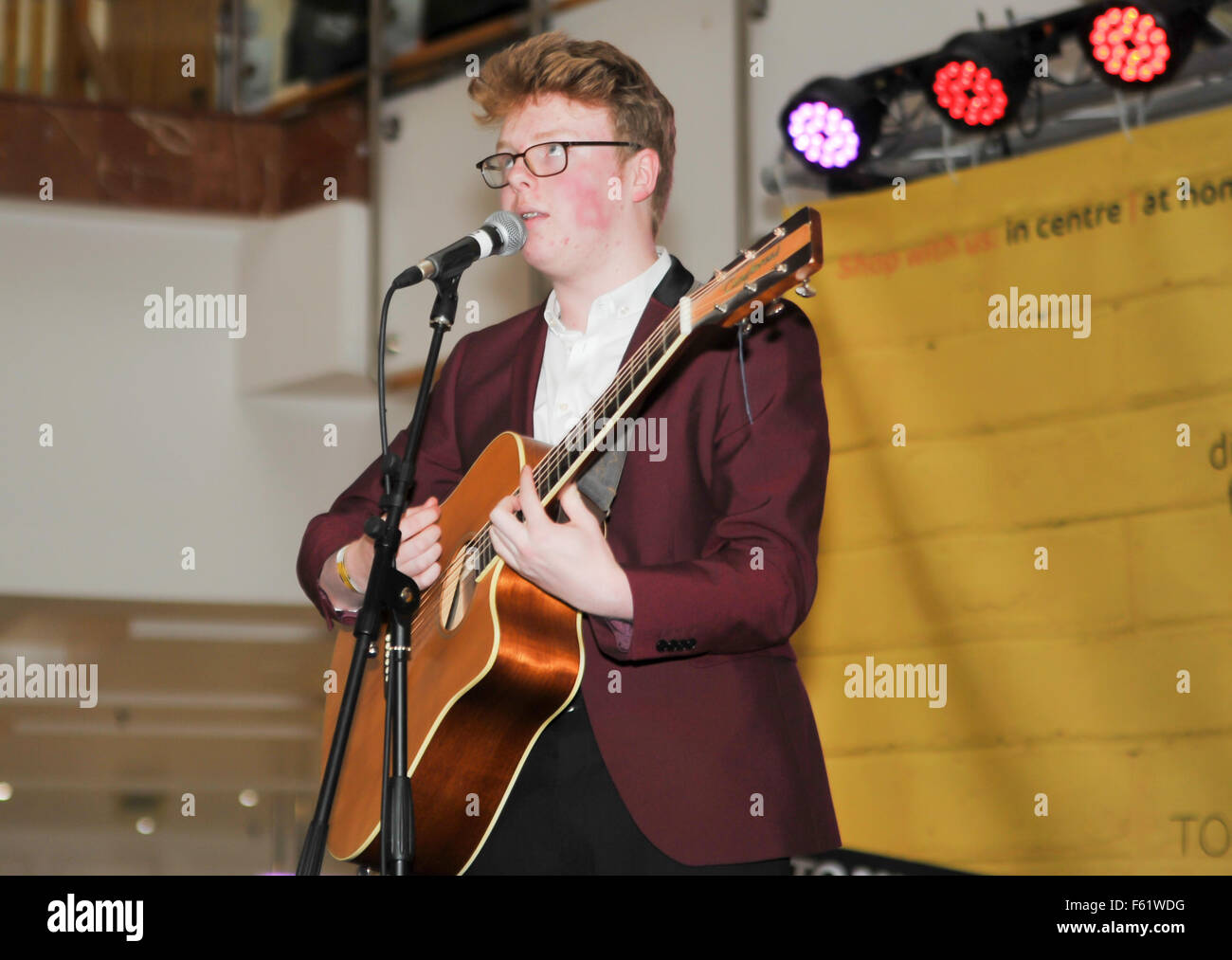 Celebrities attend the Student Lock event at intu Merry Hill Shopping ...