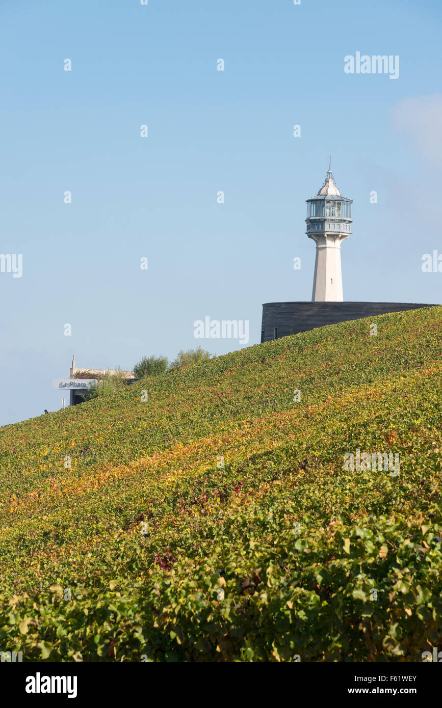 The Lighthouse of Verzenay in Champagne Stock Photo - Alamy