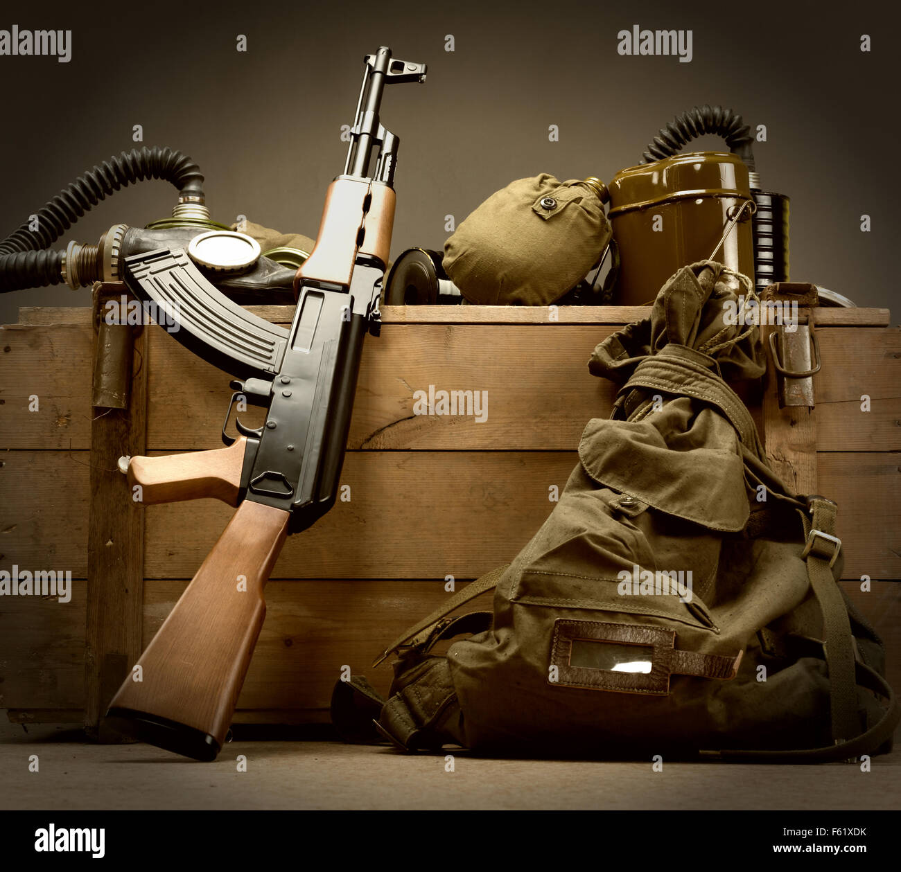 Old military equipment hi-res stock photography and images - Alamy