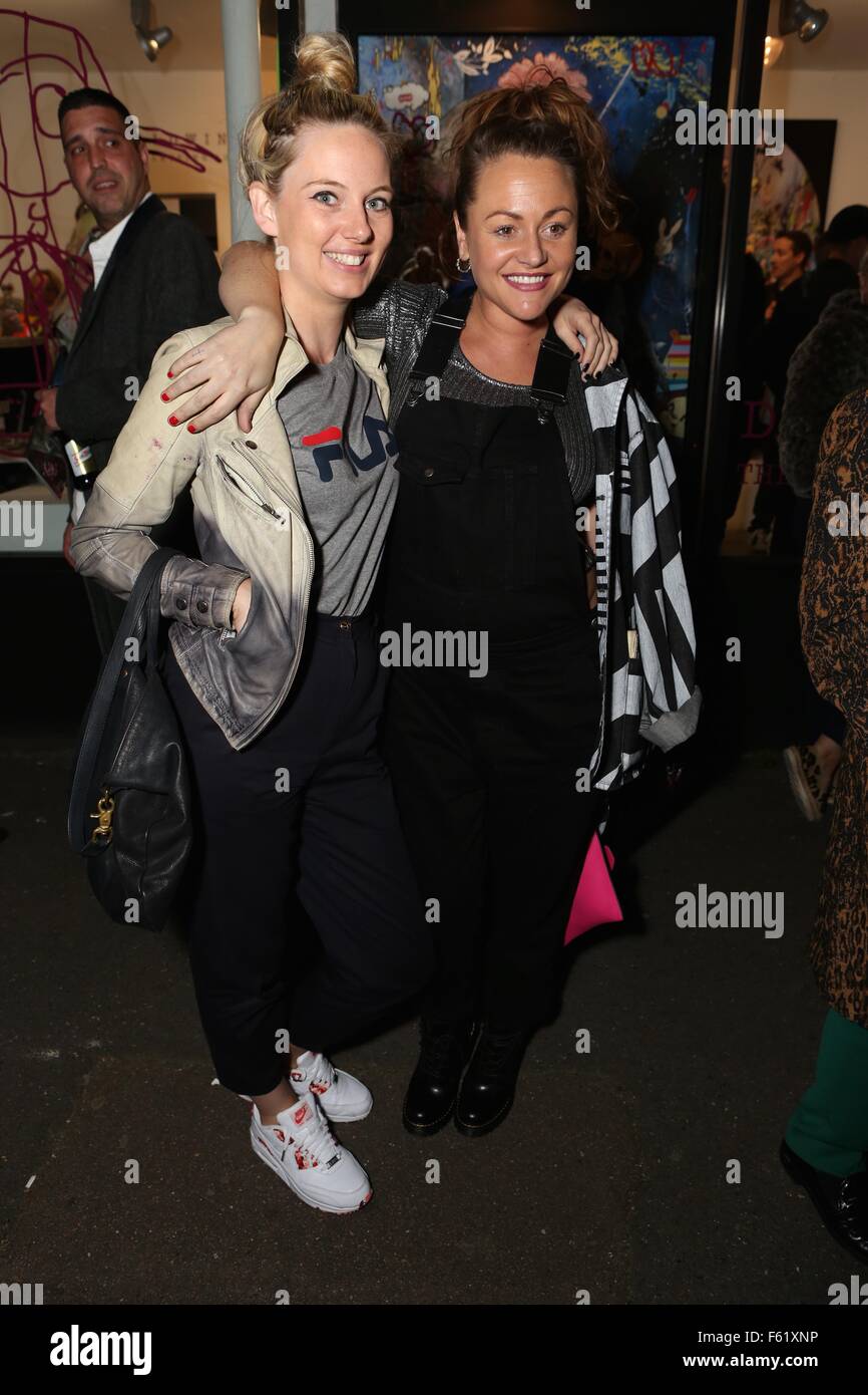 Guests attend private view of Dan Baldwin's 'The Fear of Letting Go ...