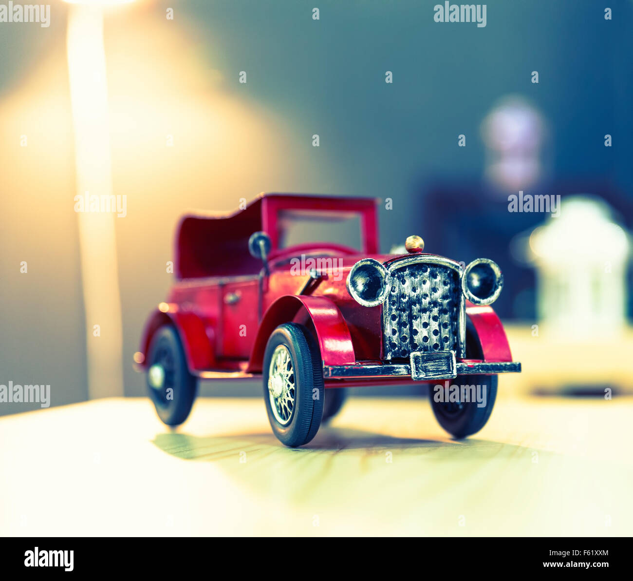 Vintage toy car hi-res stock photography and images - Alamy