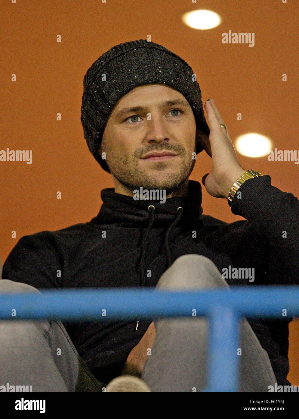 Mark Wright ex TOWIE star watches his brother Josh playing for ...