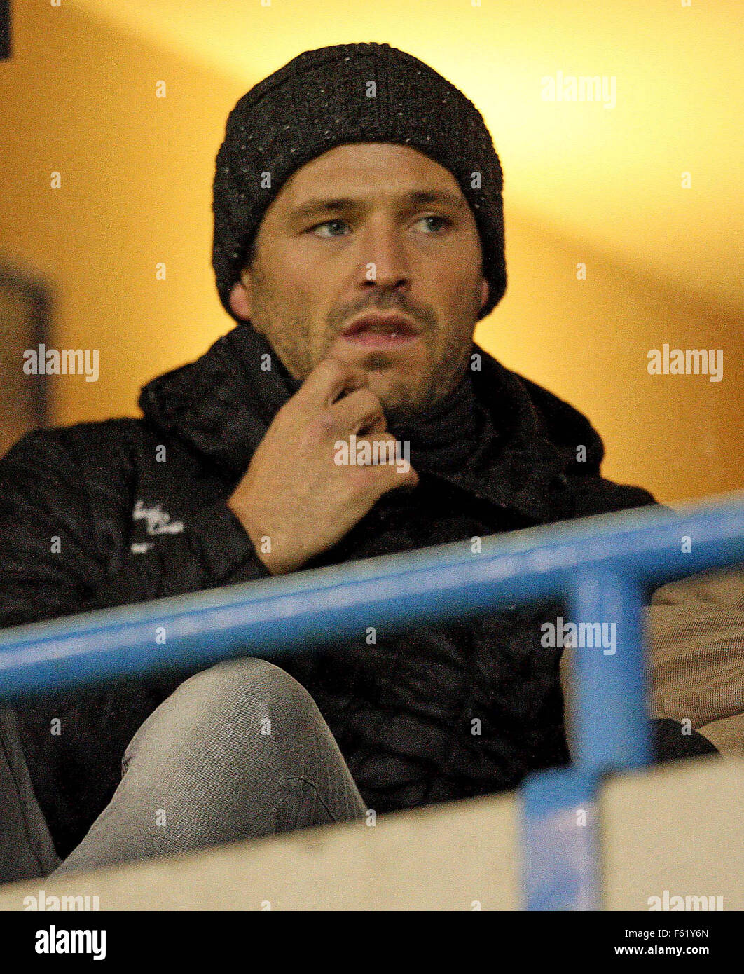 Mark Wright ex TOWIE star watches his brother Josh playing for ...