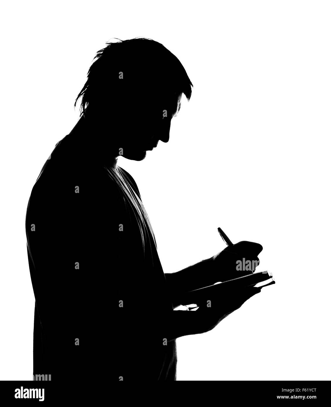 Writer Silhouette