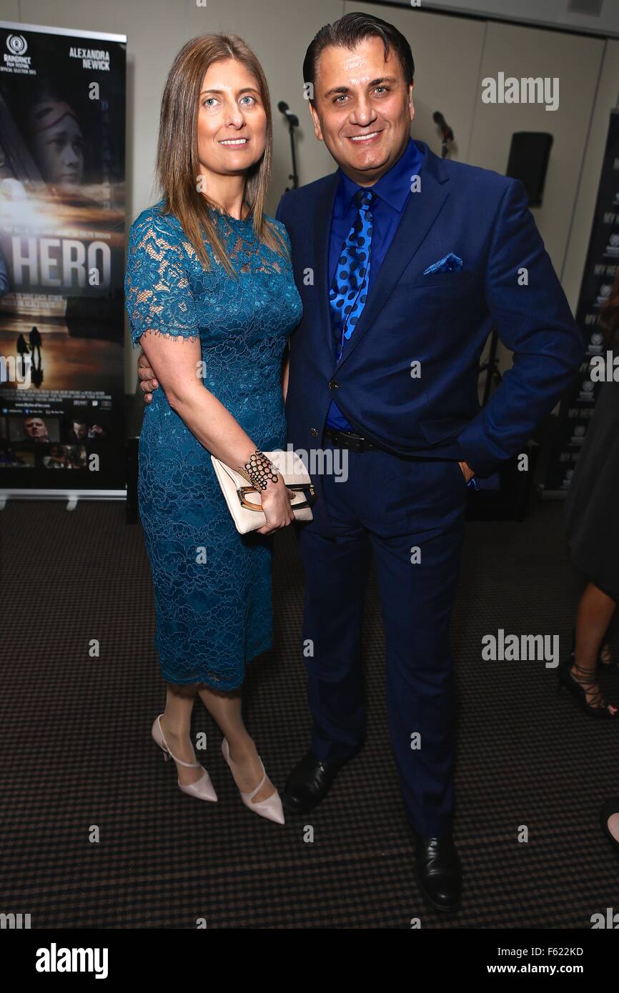 Mem Ferda attends the Raindance Film Festival 'My Hero' film after ...