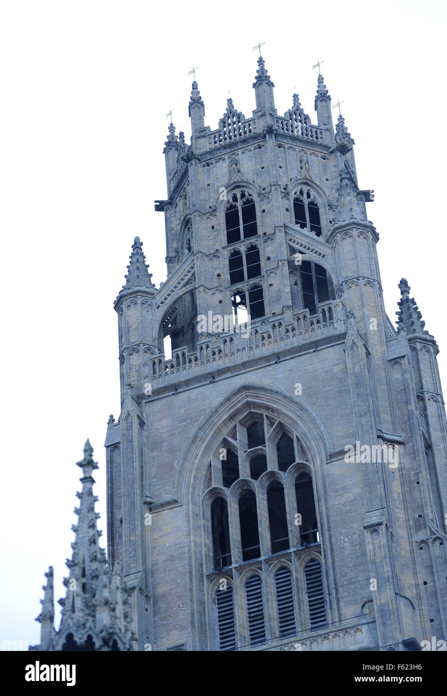The Boston Stump, the tower of St Botolph's Church, Boston ...