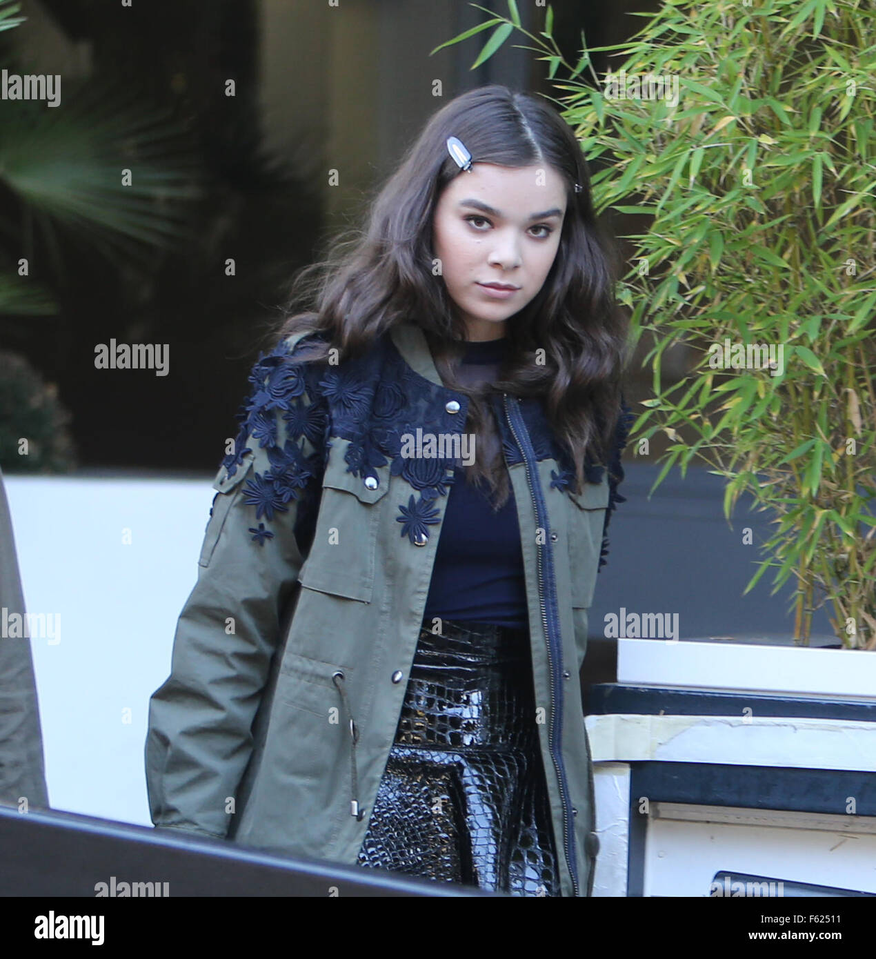Hailee Steinfield outside ITV Studios Featuring: Hailee Steinfield ...