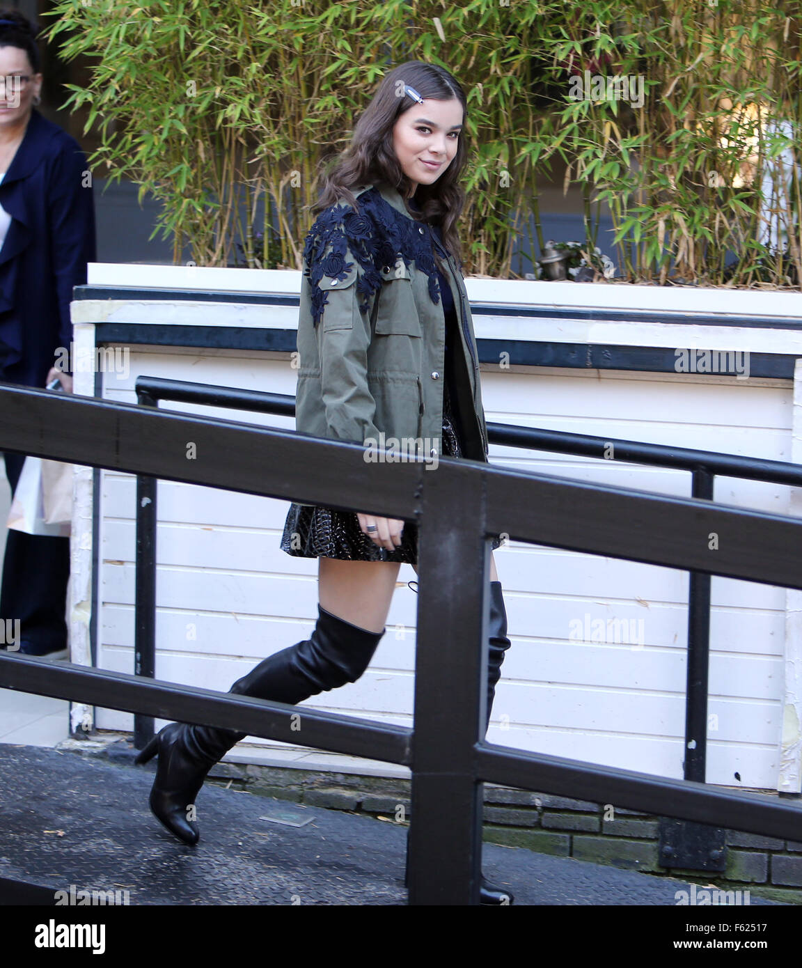 Hailee Steinfield outside ITV Studios Featuring: Hailee Steinfield ...