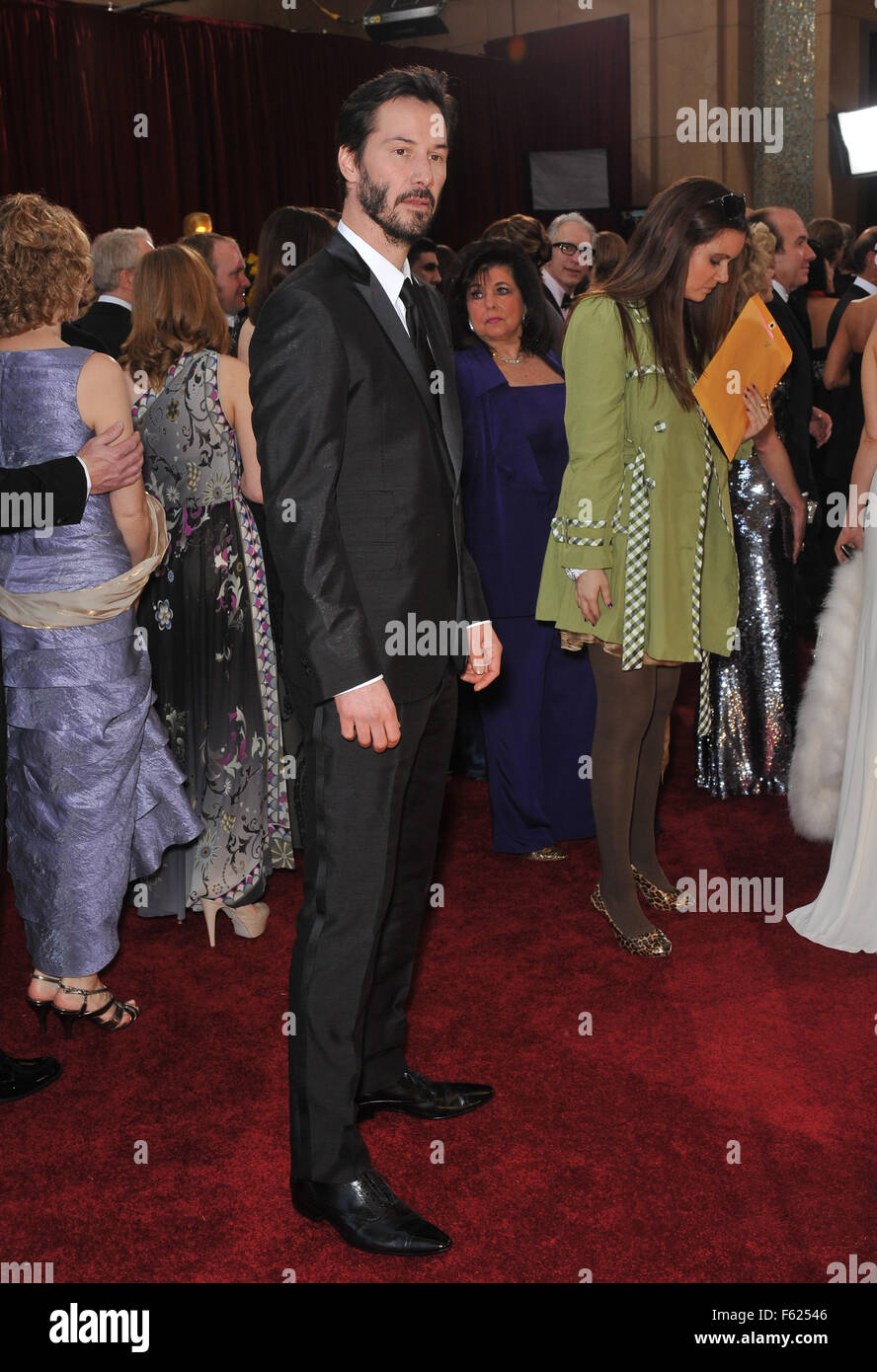 LOS ANGELES, CA - MARCH 7, 2010: Keanu Reeves at the 82nd Annual ...