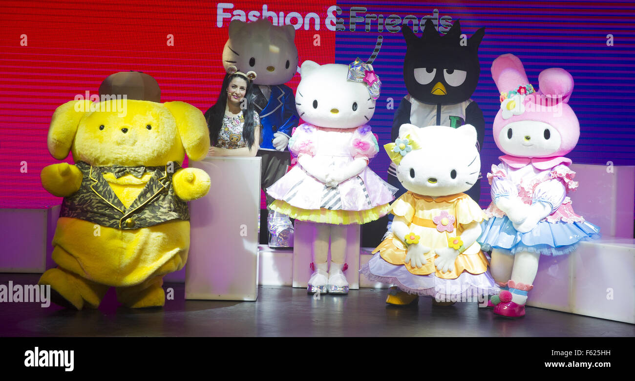Hello Kitty Fashion Show and friends rehearsal Featuring: Hello Kitty ...