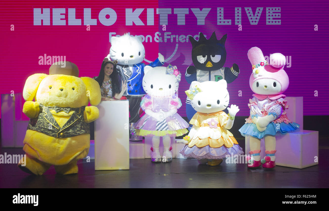 Hello Kitty Fashion Show and friends rehearsal Featuring: Hello Kitty ...