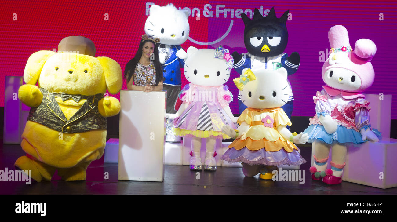 Hello Kitty Fashion Show and friends rehearsal Featuring: Hello Kitty ...