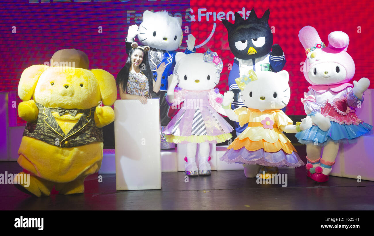 Hello Kitty Fashion Show and friends rehearsal Featuring: Hello Kitty ...