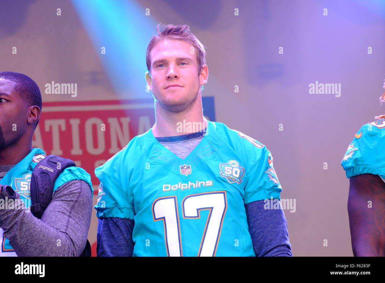 NFL fan rally in Trafalgar Square prior to a London game between the ...