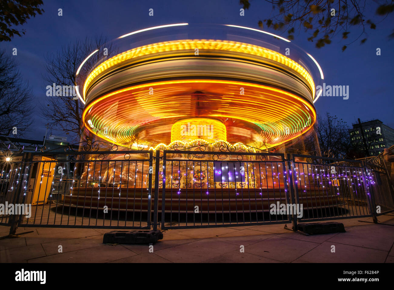 Flying horse carousel hi-res stock photography and images - Alamy
