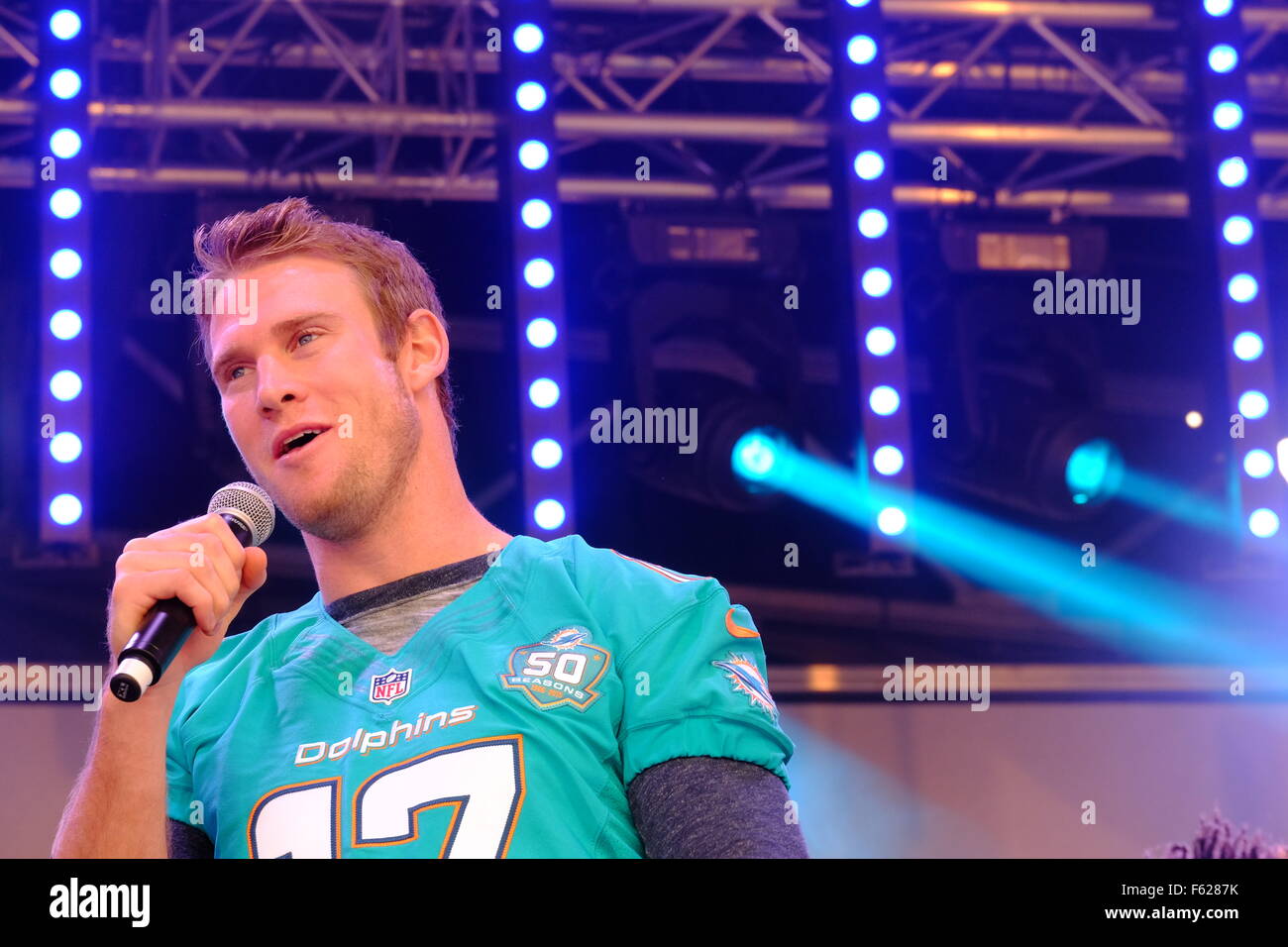 NFL fan rally in Trafalgar Square prior to a London game between the ...