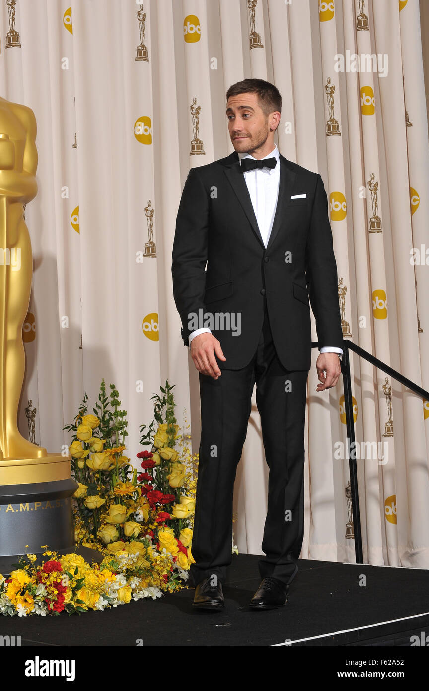 Jake Gyllenhaal at the 82nd Academy Awards at the Kodak Theatre ...