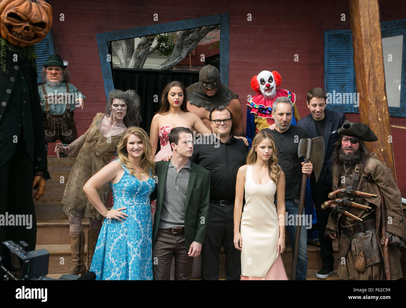 Celebrities attend the Goosebumps Red Carpet Premiere at Westwood ...