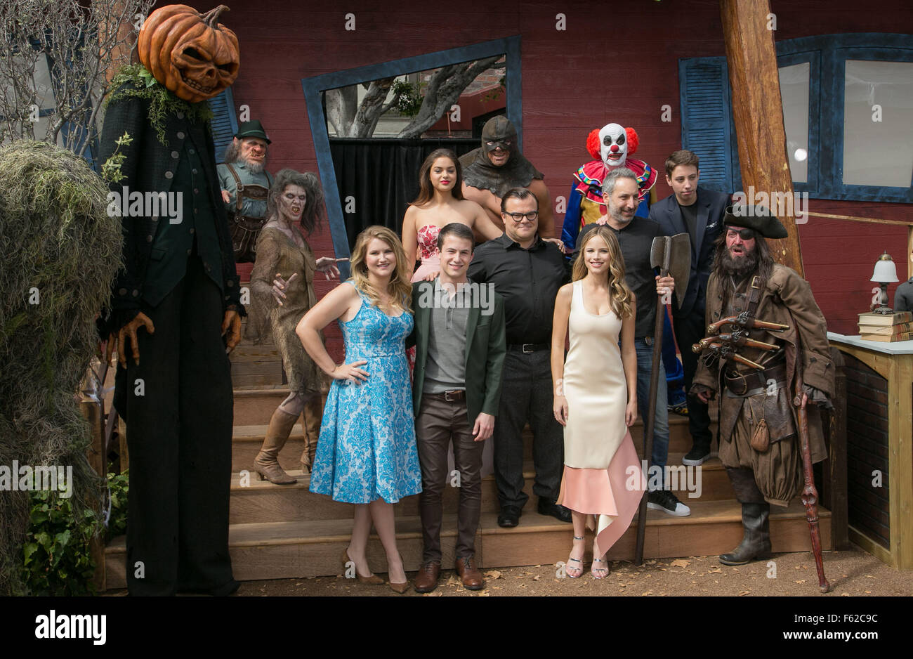 Celebrities attend the Goosebumps Red Carpet Premiere at Westwood ...