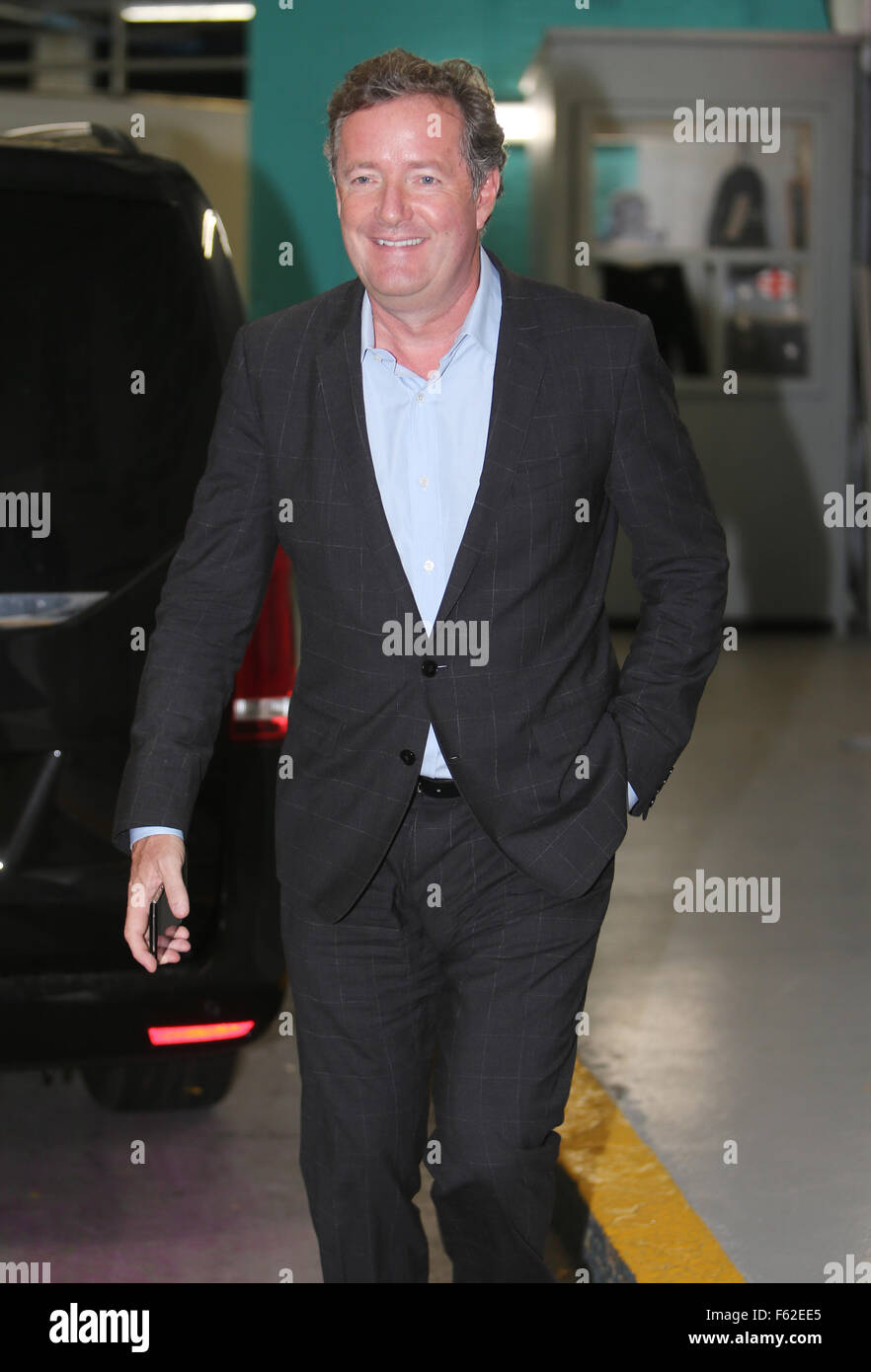Piers Morgan outside ITV Studios Featuring: Piers Morgan Where: London ...