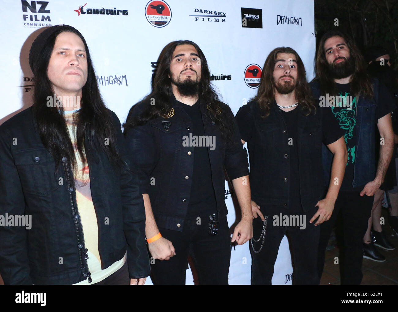 Dark Sky Films premiere of 'Deathgasm' - Arrivals Featuring: Henry Derek, Mario Rubio, Zac ...