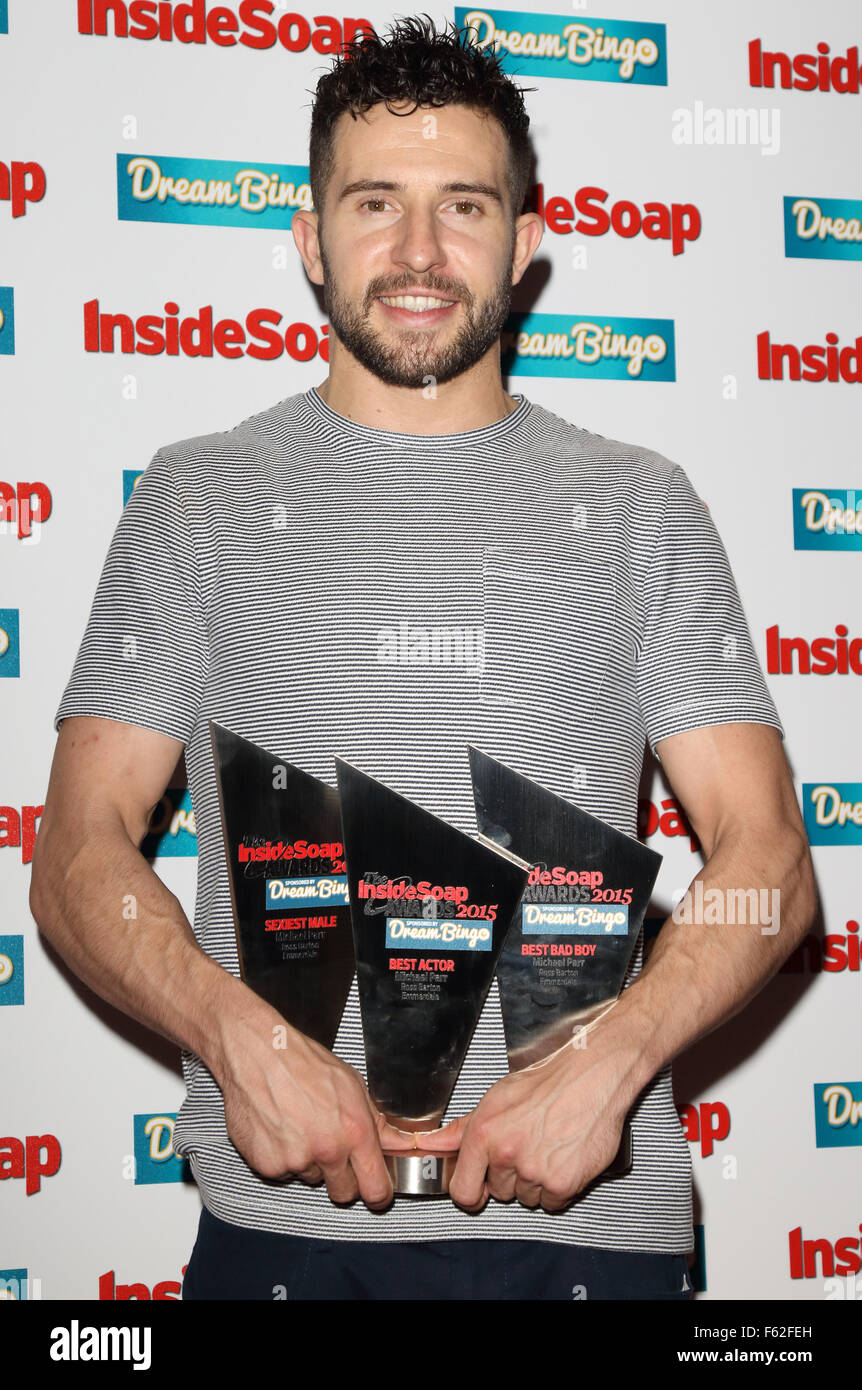 Inside Soap Awards at DSTRKT, London Featuring: Michael Parr Where ...